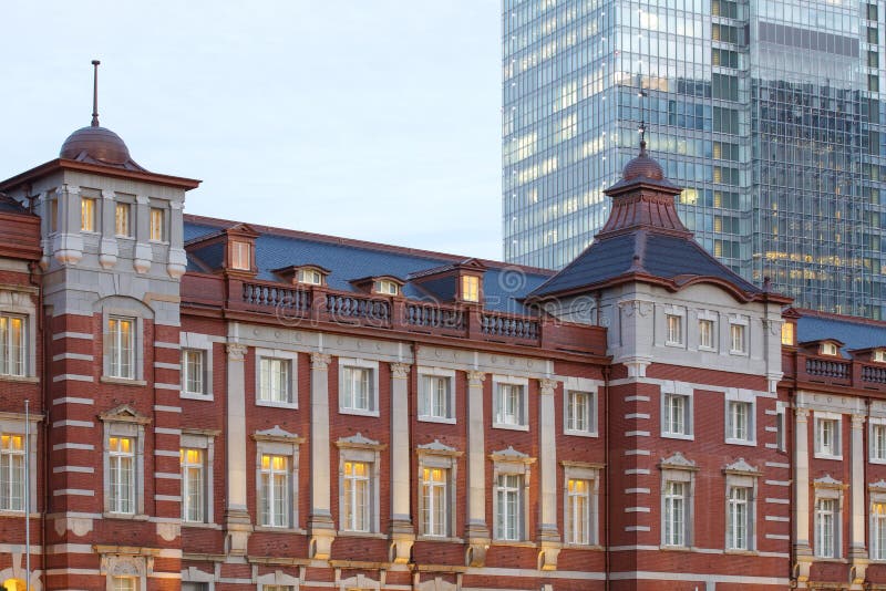 Renovated Tokyo Station in Japan Stock Image - Image of place ...