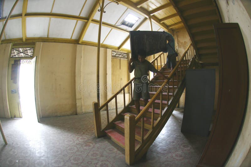Renovating Heritage Building Editorial Photo - Image of stairs ...