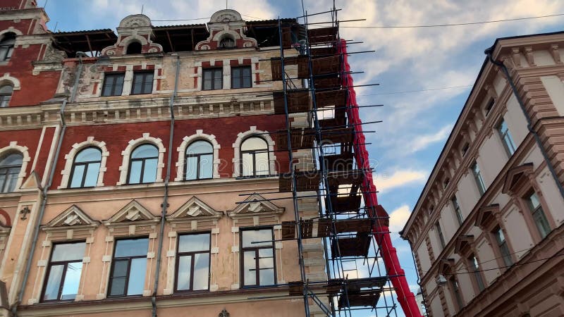 Renovation of a Historic Building Stock Video - Video of city, generic ...
