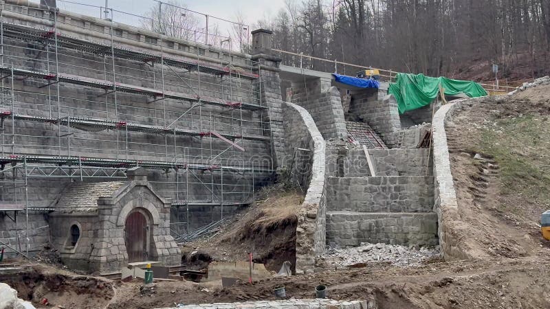 The Renovation of the Historic Stone Structure Enhances Its Beauty ...