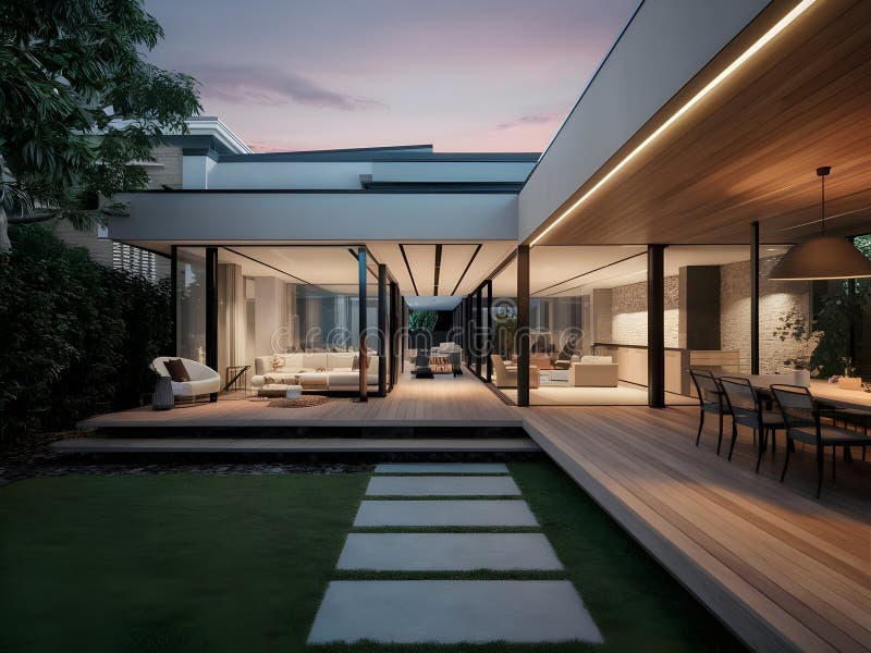 The Renovation of a Modern Home Extension in Melbourne Includes the ...