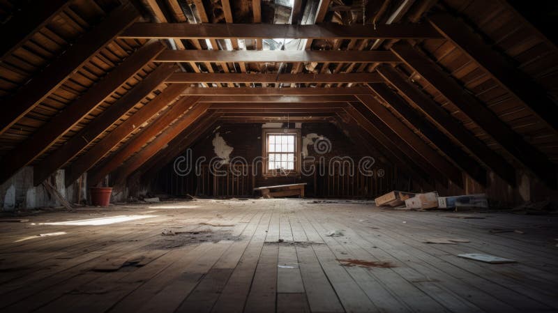 Renovation Project: Capturing the Nostalgic Charm of an Empty Attic ...
