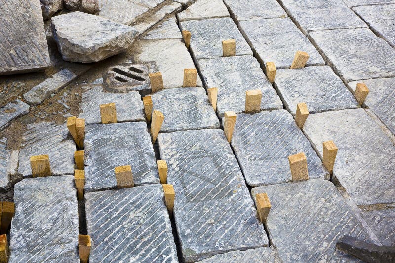 Renovation and Restoration of an Old Traditional Stone Paving with Hard ...