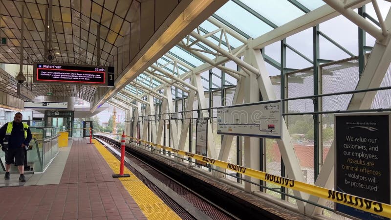 Renovation of Sky Train Station on Surray Central No Entry Exit Use ...