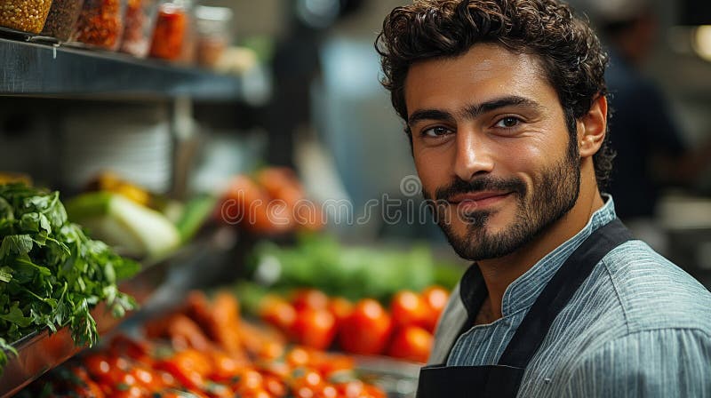 Renowned Chef Conducting a Cooking Masterclass Stock Photo - Image of ...