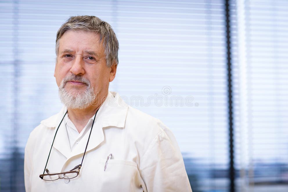 Renowned scientist/doctor stock photo. Image of mature - 18877990