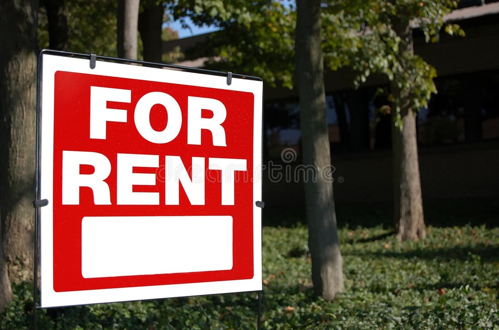 For rent stock image. Image of lending, listing, lease - 3377307