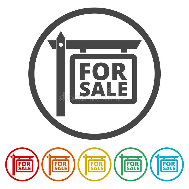 Room for Rent Sign Isolated on White Background Stock Vector ...