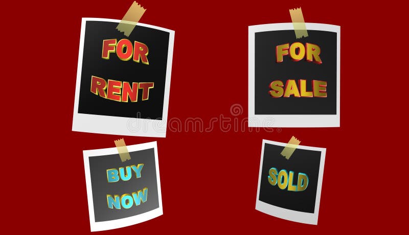 For rent,illustration stock illustration. Illustration of color - 84941723