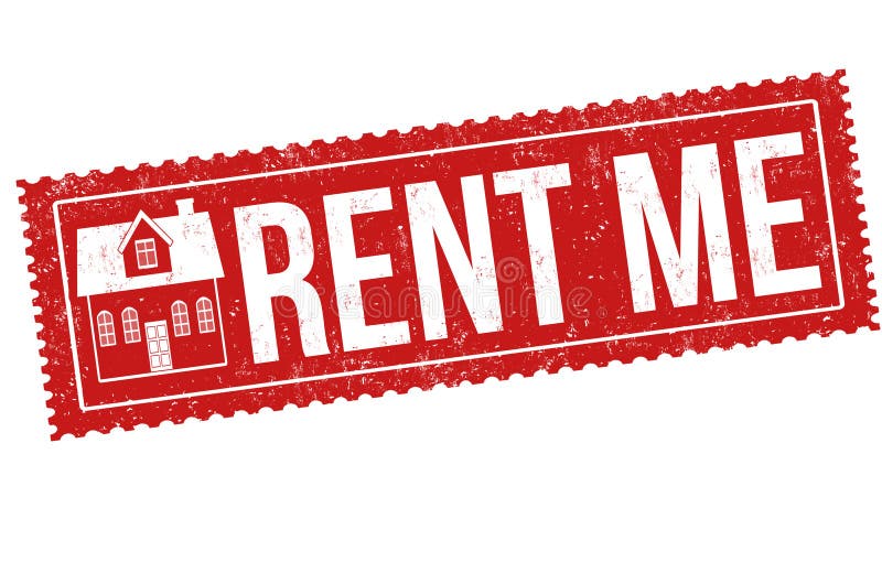 Rent Me Grunge Rubber Stamp Stock Vector - Illustration of design ...