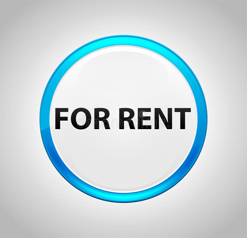 For Rent Round Grunge Stamp. for Rent Stock Vector - Illustration of ...