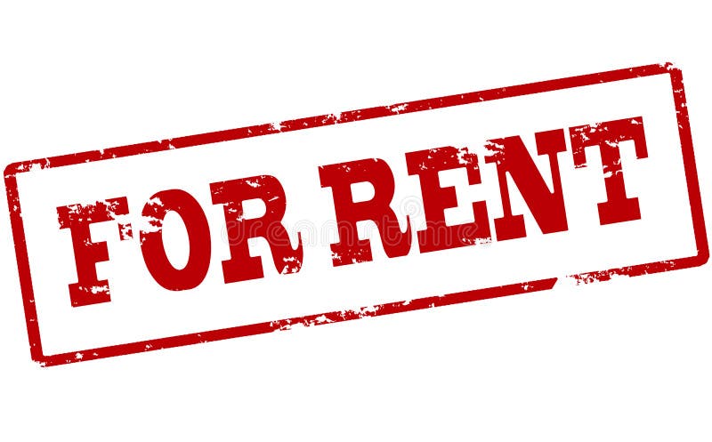 For rent stock illustration. Illustration of account - 82945145