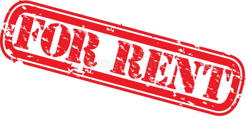 For Rent Rubber Stamp, Vector Stock Vector - Illustration of property ...