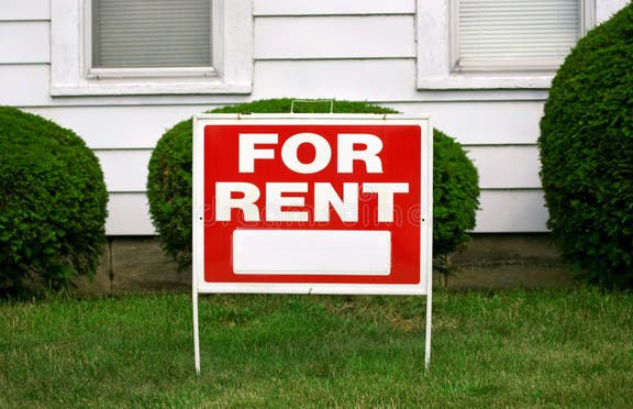For RENT sign stock photo. Image of home, sign, rental - 11245572