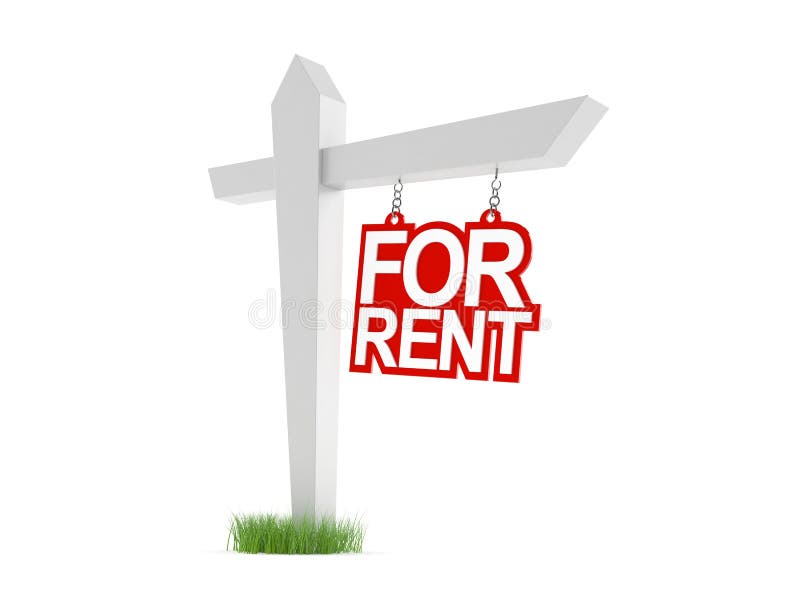 For rent sign stock vector. Illustration of property - 80779946