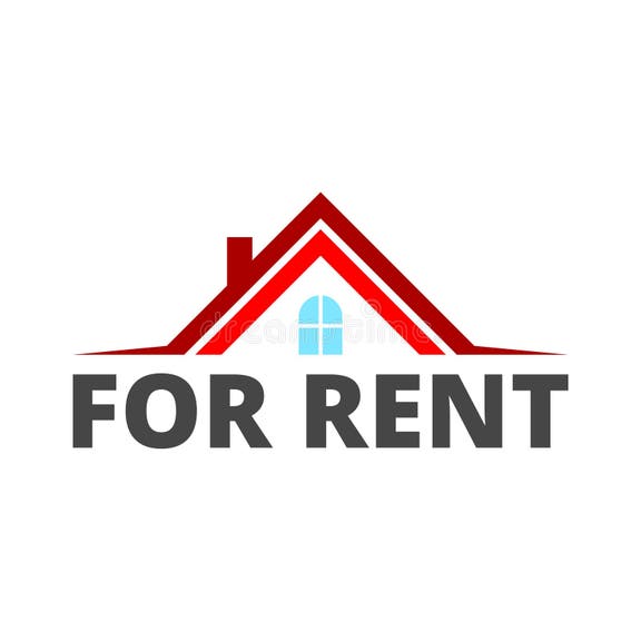 For Rent Sign, Vector icon stock vector. Illustration of isolated ...