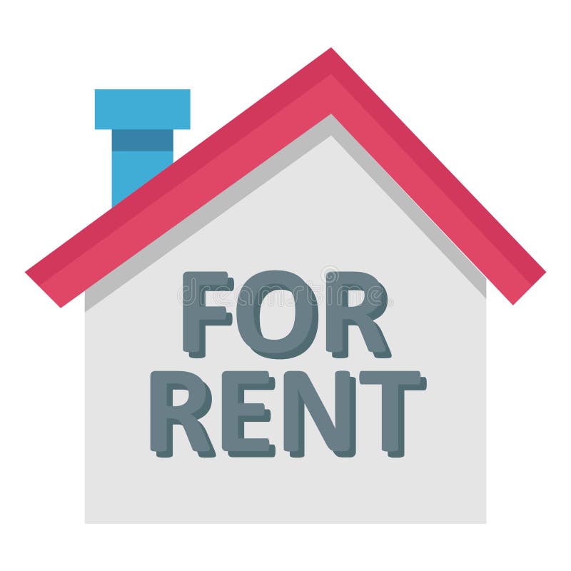 Rent Signboard Color Vector Icon Fully Editable Stock Vector ...