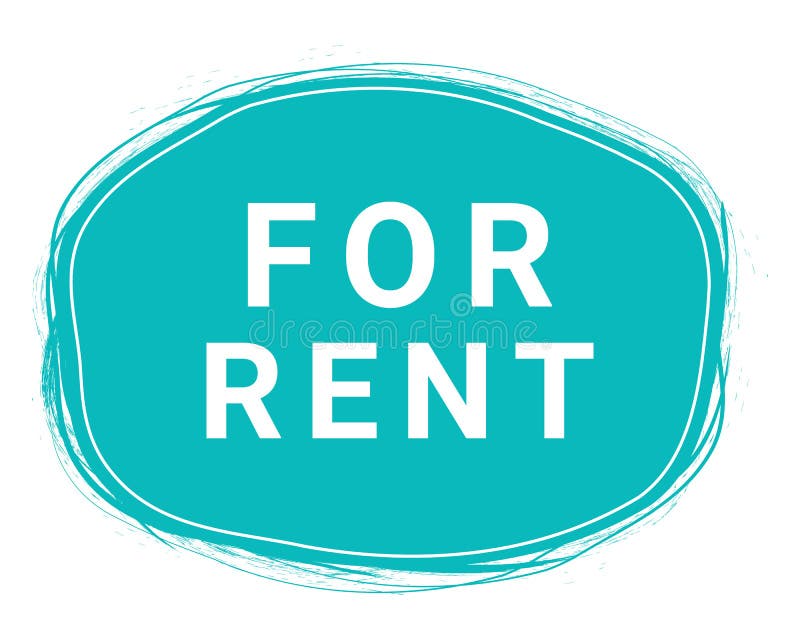 For Rent, Speech Bubble Banner, Element Design Template, App Icon ...