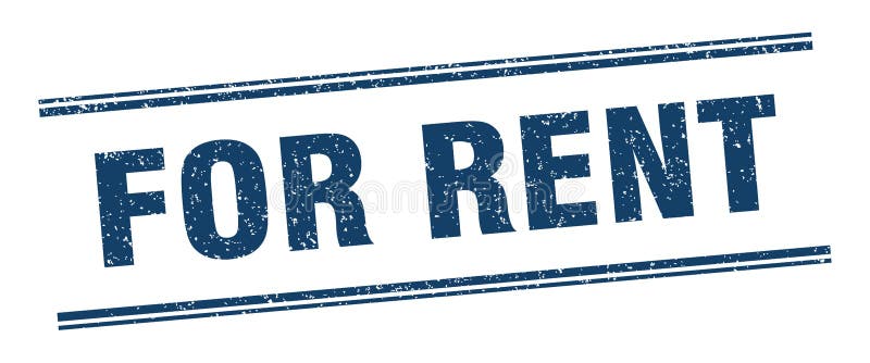 For Rent Stamp. for Rent Square Grunge Sign Stock Vector - Illustration ...