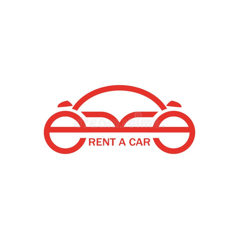 RENT a CAR Logo 1 Brand, Symbol, Design, Graphic, Minimalist.logo Stock ...