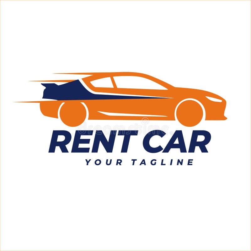 Rental Car Logo Template Design Vector Stock Vector - Illustration of ...