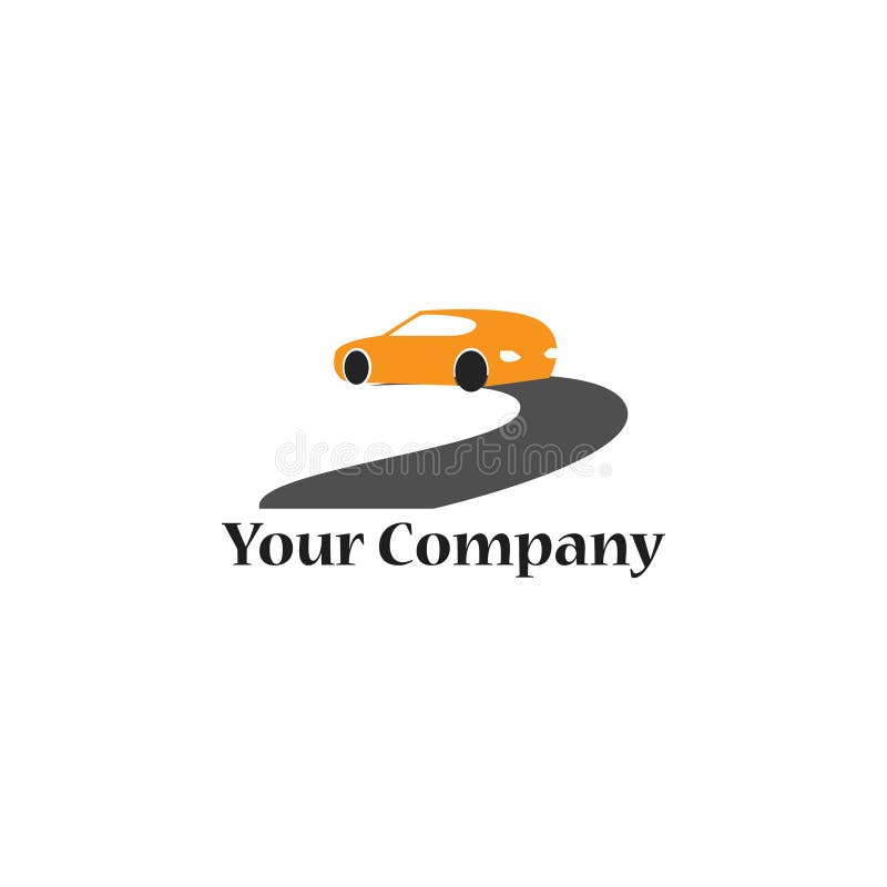 Rental Car Logo, Car Vector Illustration Stock Vector - Illustration of ...