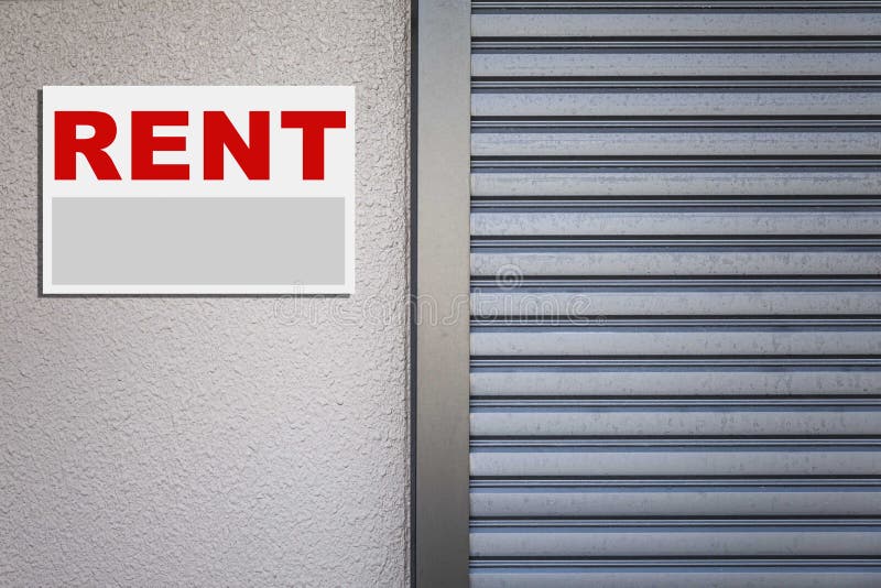 Rental Real Estate Sign stock photo. Image of marketing - 194092452