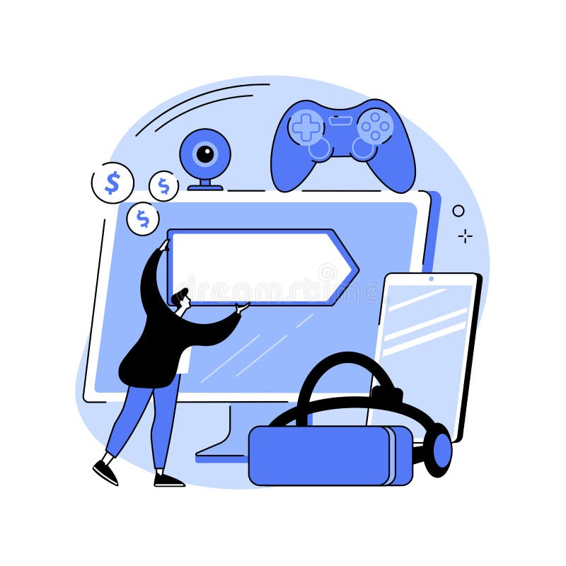 Renting Electronic Device Abstract Concept Vector Illustration Stock ...