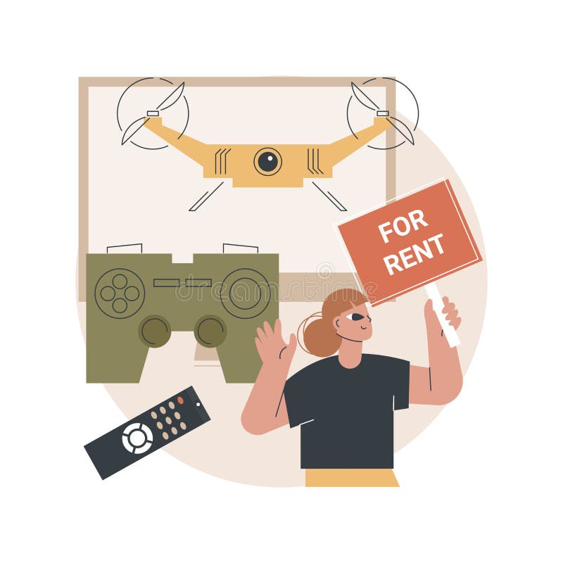 Renting Electronic Device Abstract Concept Vector Illustration. Stock ...