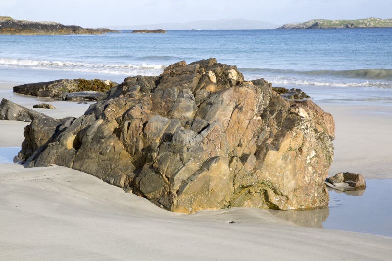 Renvyle Beach in Tully; Connemara Stock Photo - Image of nature ...