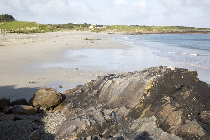 Renvyle Beach in Tully; Connemara Stock Photo - Image of landscape ...