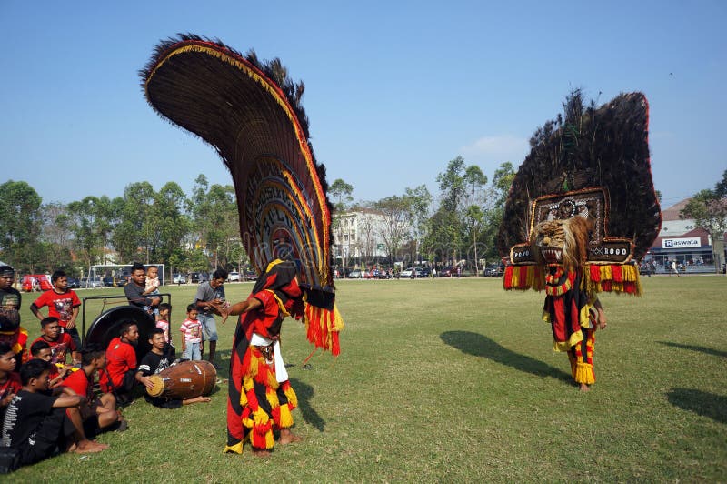 Reog imagen de archivo editorial. Imagen de java, central - 56578589