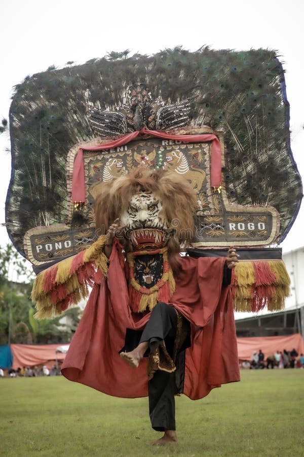 Reog Ponorogo editorial photography. Image of java, religion - 261668087