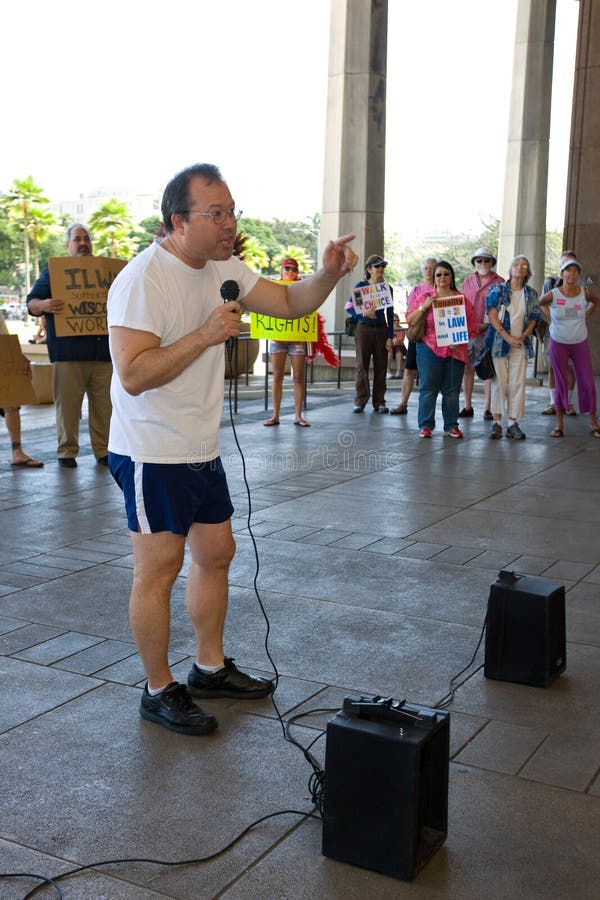 Rep. Tom Brower Supports Wisconsin Worker Union Editorial Photography ...