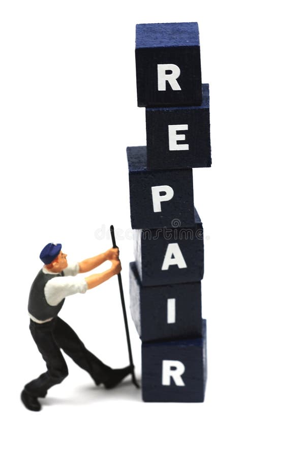 Repair stock image. Image of renew, repair, straighten - 9780739