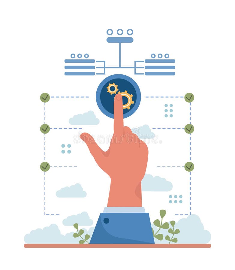 Repair Abstract Concept. Troubleshooting and Rehabilitation Stock ...