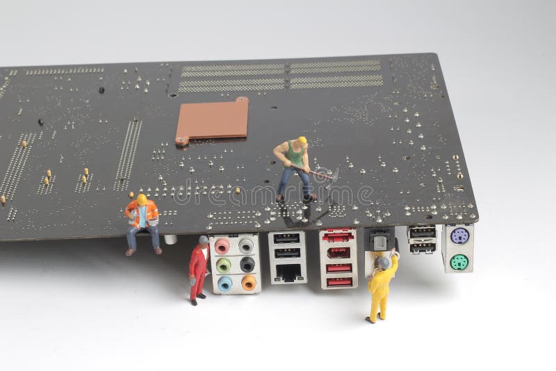 Repair Board,teamwork and Technology Concept Stock Image - Image of ...