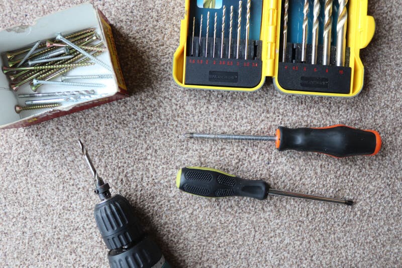 Repair and Build Diy Items in the Home Screws Screwdriver Tools Stock ...