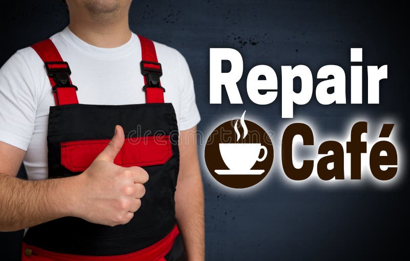 Repair Cafe is Shown by Artisan Concept Stock Image - Image of cafe ...