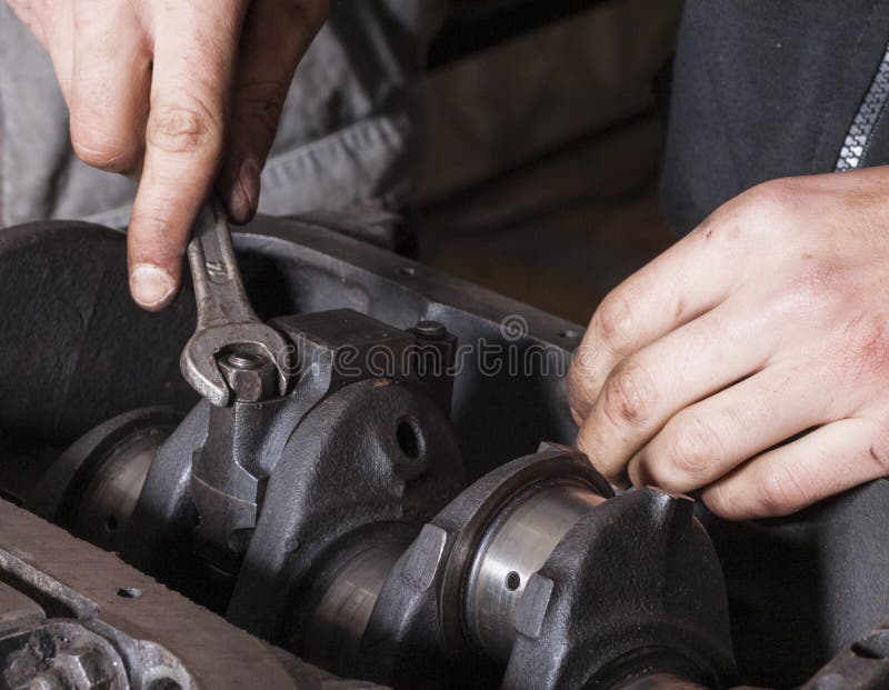 Repair car engine stock image. Image of garage, checking - 80082297