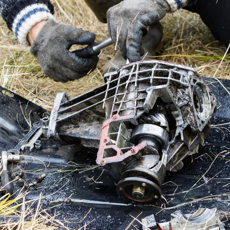 Repair of car parts stock image. Image of automotive - 135579797