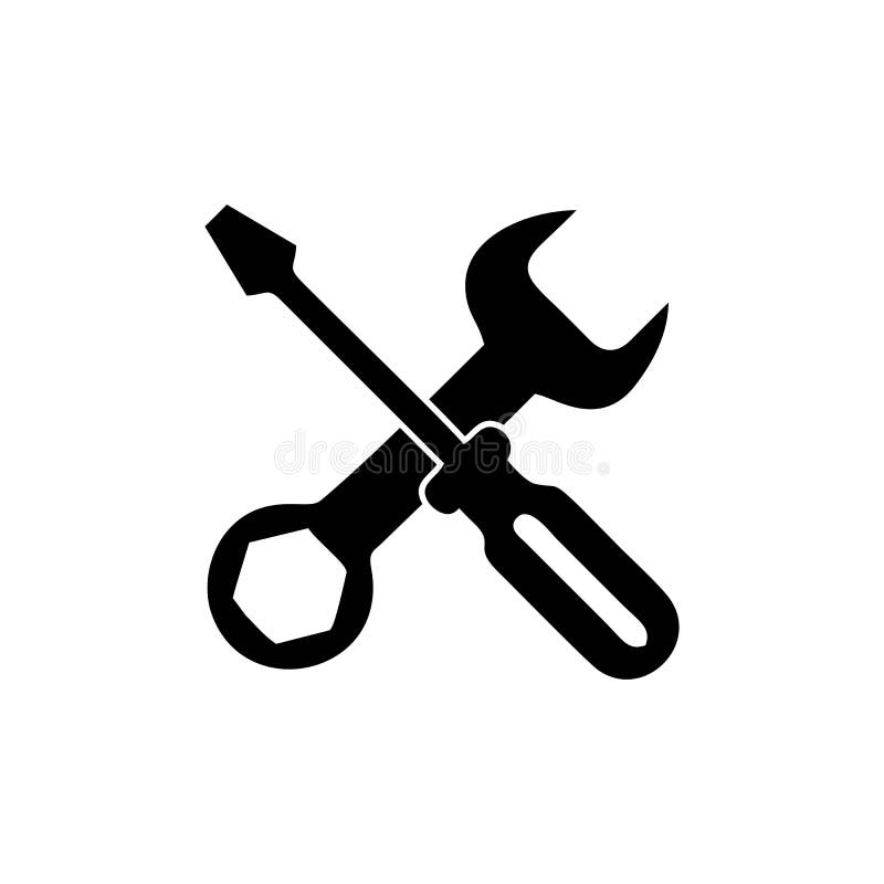 Repair Repair,repair Tool,screwdriver Icon Vector Design Symbol Stock ...