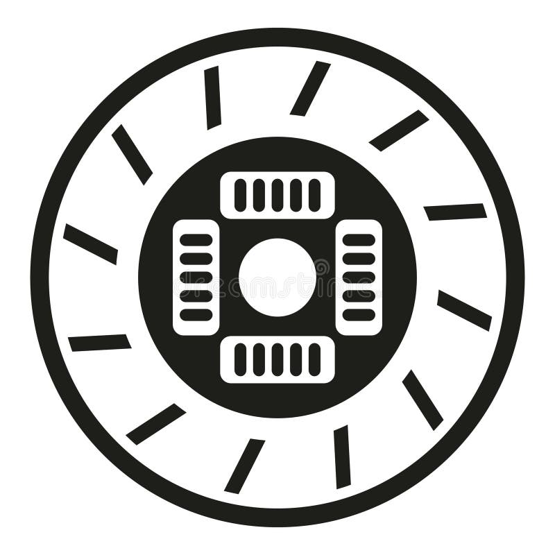 Repair Clutch Icon Simple Vector. Disk Kit Stock Vector - Illustration ...