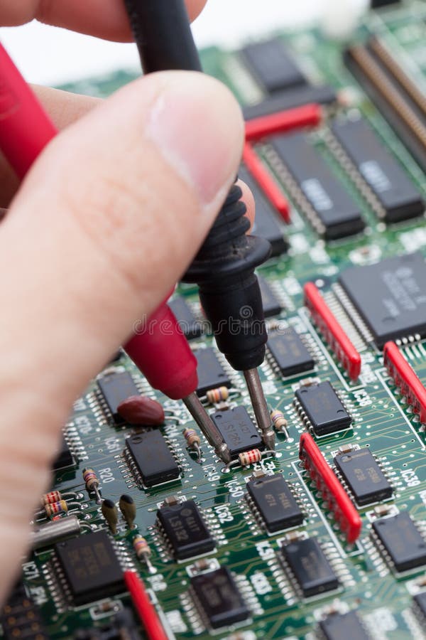 Repair computer board stock image. Image of proto, circuitboard - 35665391