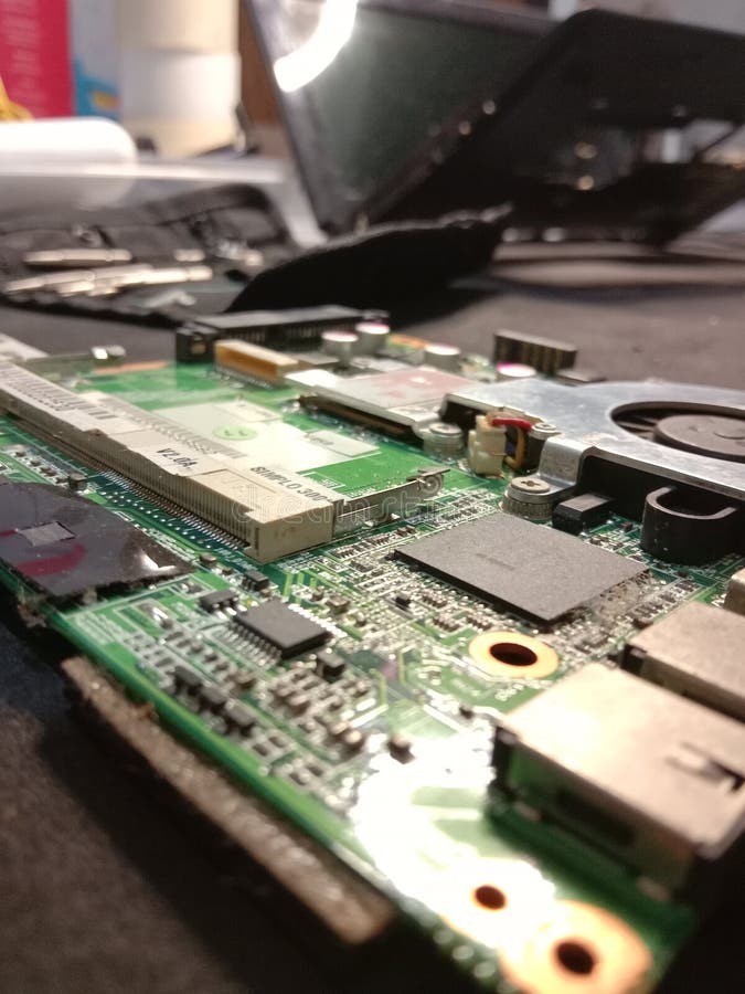 Repair of Computer Machines in the Era of 4.0 Stock Photo - Image of ...