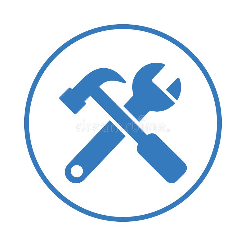 Repair & Configuration Phone Icon Stock Vector - Illustration of office ...