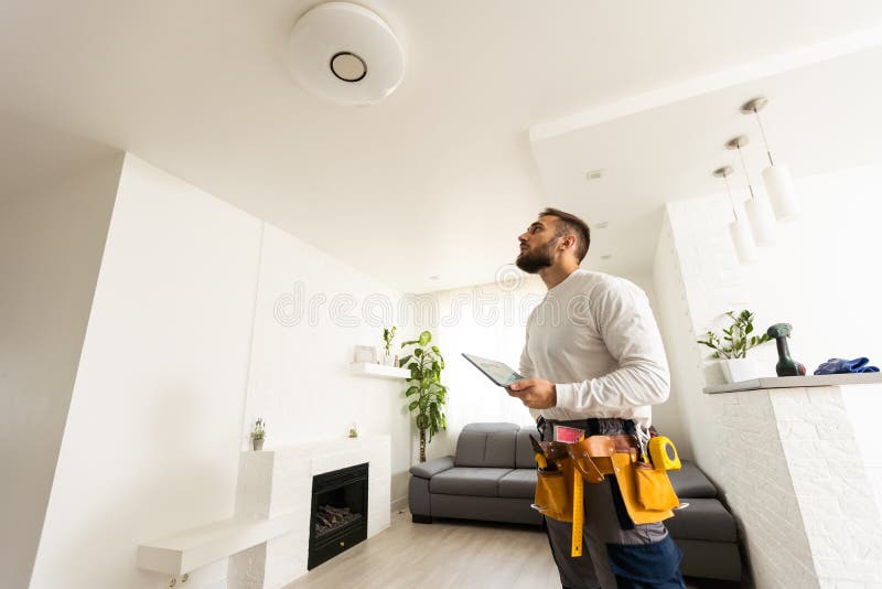 Repair, Construction and Building Concept - Happy Smiling Worker or ...