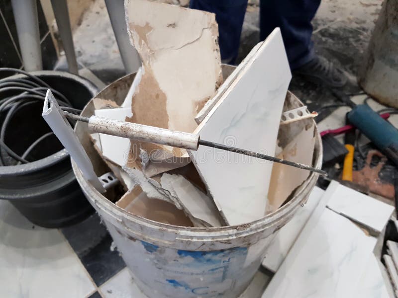 Repair Construction and Construction Waste Stock Image - Image of ...