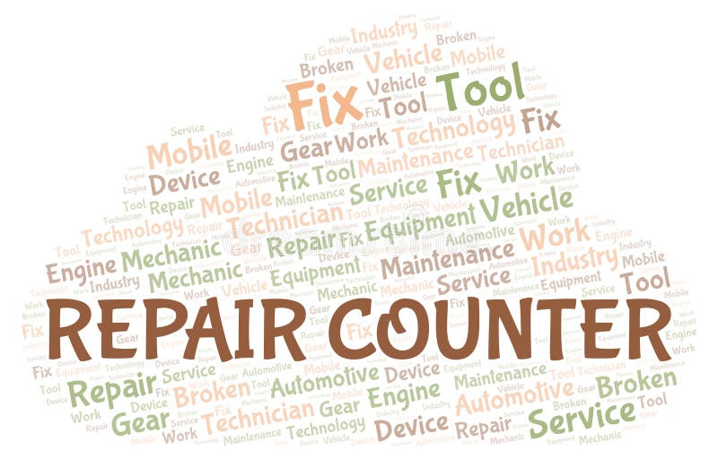 Repair Counter Stock Illustrations – 1,213 Repair Counter Stock ...