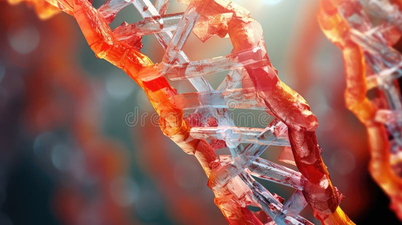 Repair damaged dna stock illustration. Illustration of cell - 307617645